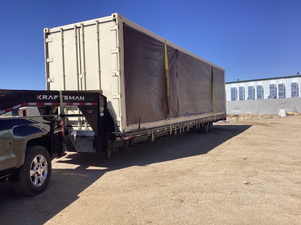 Flat Rack Container Moving | Container Transport
