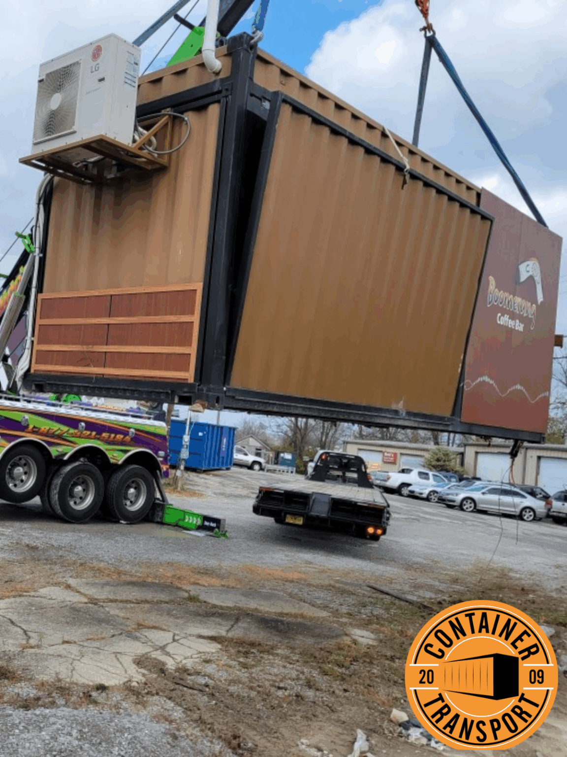 Container Food Truck and Kitchen Shipping | Container Transport